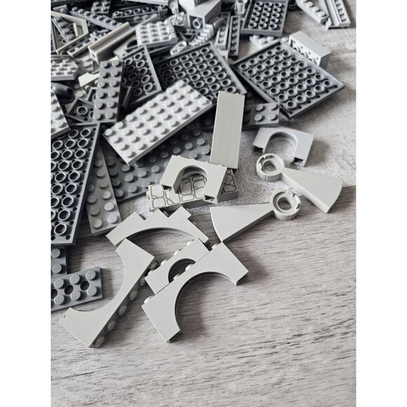 Lego | Toys | Legos Bulk Lot Lb 13 Ozs Parts Pieces Bricks Light Grey ...